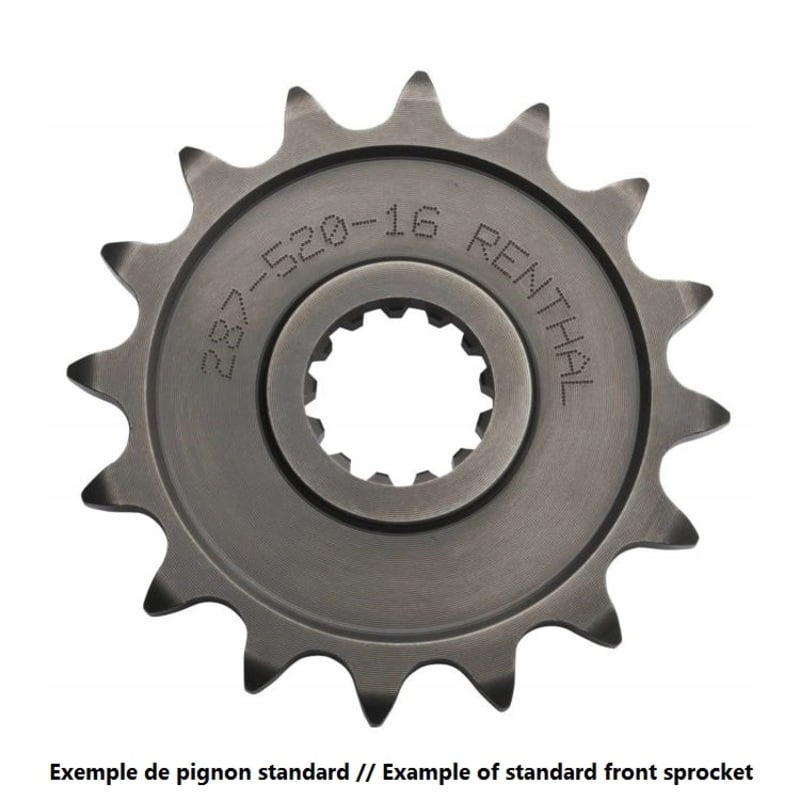 Přední řetězové kolo Renthal Standard 289-520-15z, (5026190011232 ...