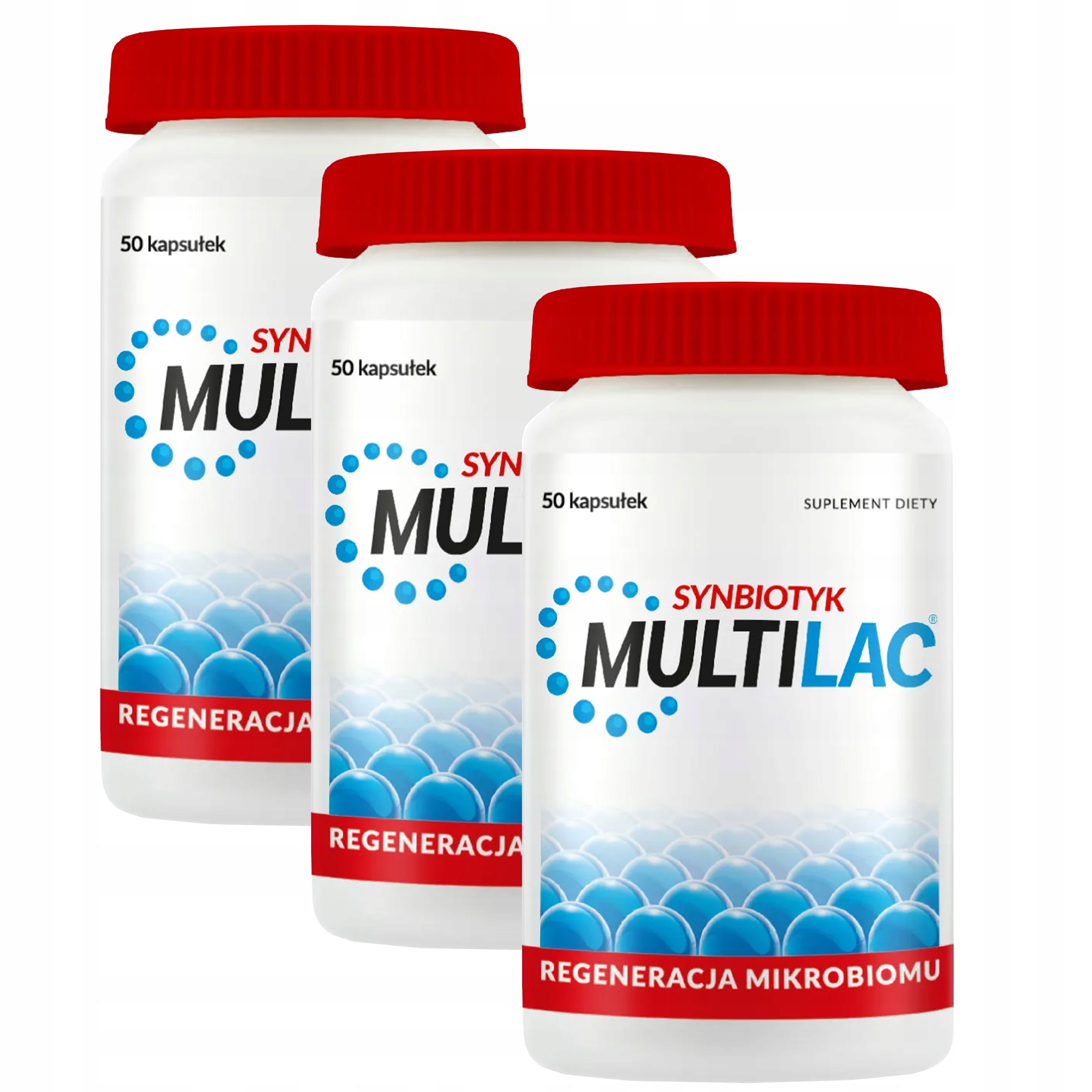 Suplement diety Multilac synbiotyk 50 kapsułek (5903031286748) • Cena ...