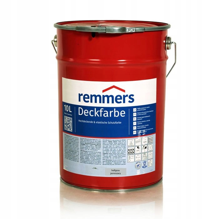 Remmers Farba Do Drewna Deck-Farbe Jasnoszary 10L (4004707031417 ...