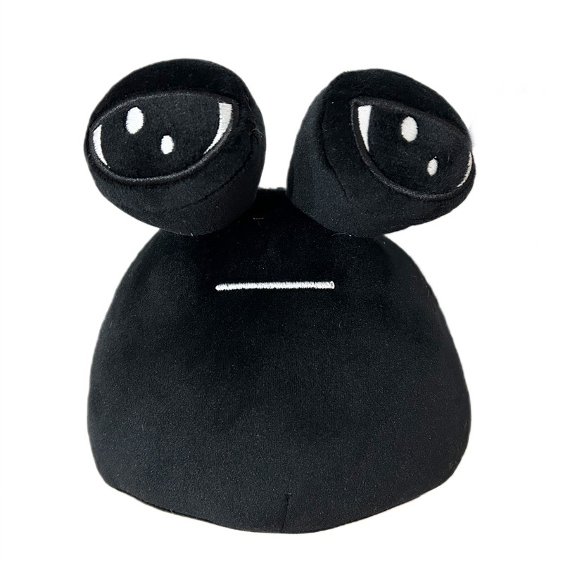 MASKOTKA PLUSZAK ZABAWKA MÓJ ZWIERZAK POU KOSMITA PLUSH CZARNY GRA 24 ...
