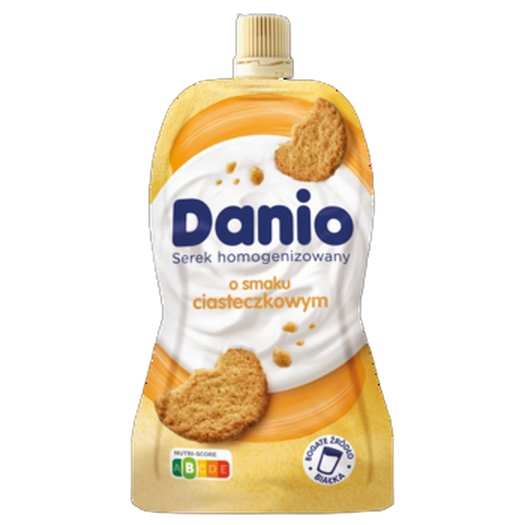 Danio Serek homogenizowany o smaku ciasteczkowym 120 g (5900643048405 ...