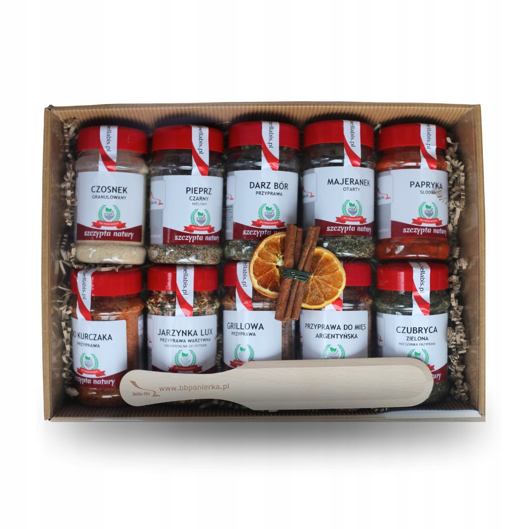 ZESTAW PREZENTOWY PRZYPRAW 10 szt (5907554452925) • Cena, Opinie ...