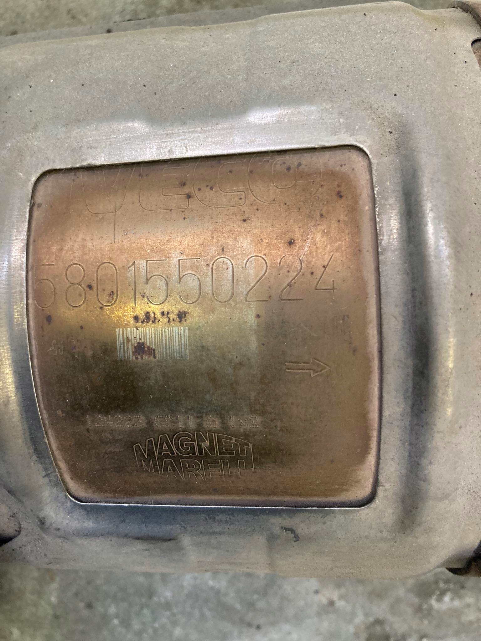 Iveco OE 5801550224 katalizator filtra dpf - porównaj ceny - Allegro.pl