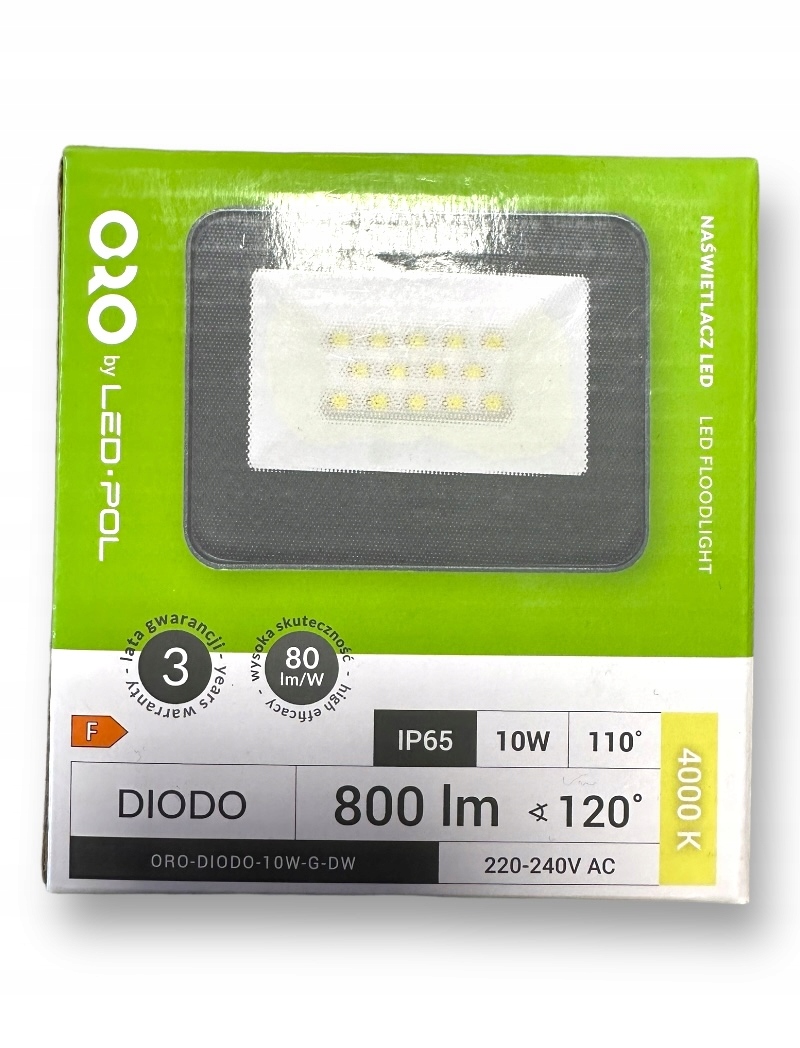 Naświetlacz LED ORO 10W • Cena, Opinie - Allegro