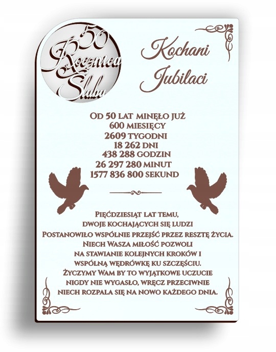 Prezent na jubileusz rocznicę ślubu 20 25 30 40 50 13161323395 - Allegro.pl Prezent na jubileusz rocznicę ślubu 20 25 30 40 50 13161323395 - Allegro.pl
