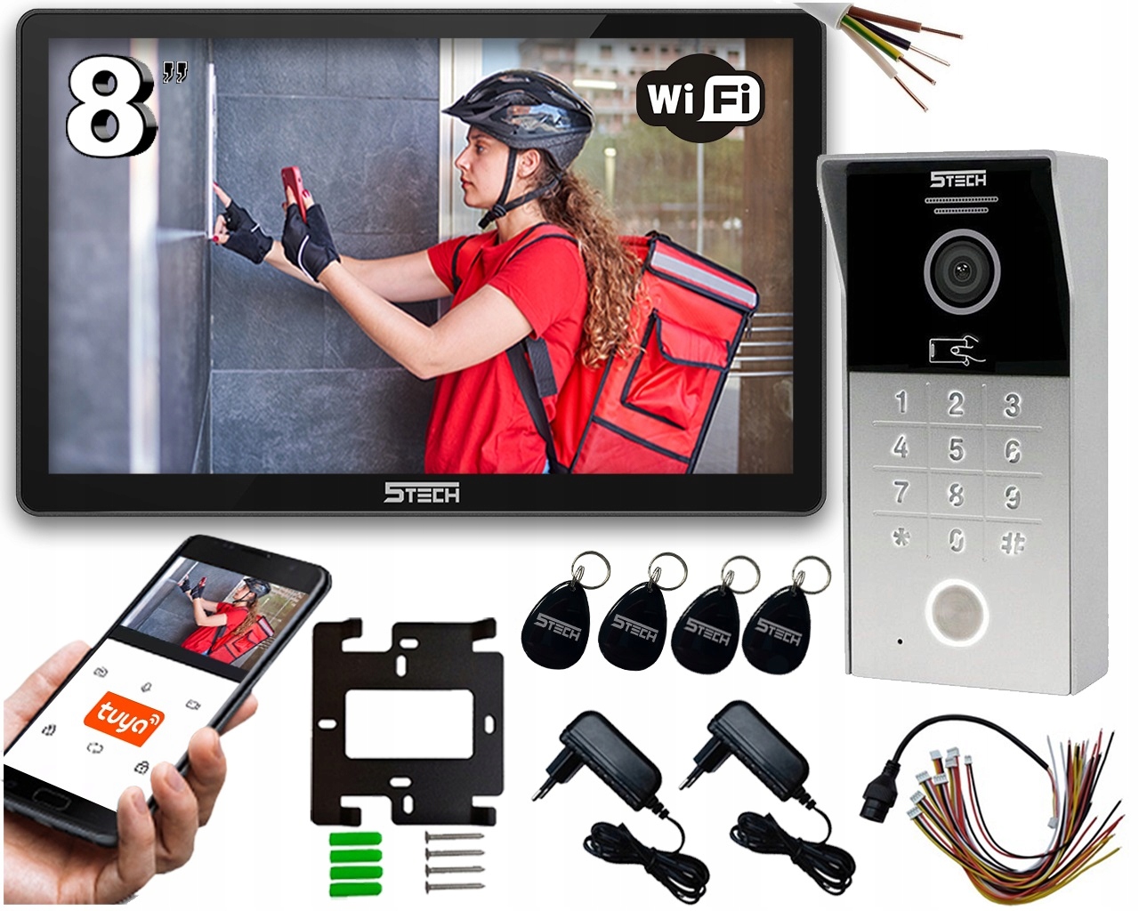 Wideodomofon Eura-tech Delta Vdp-90a3 w Domofony i wideodomofony ...