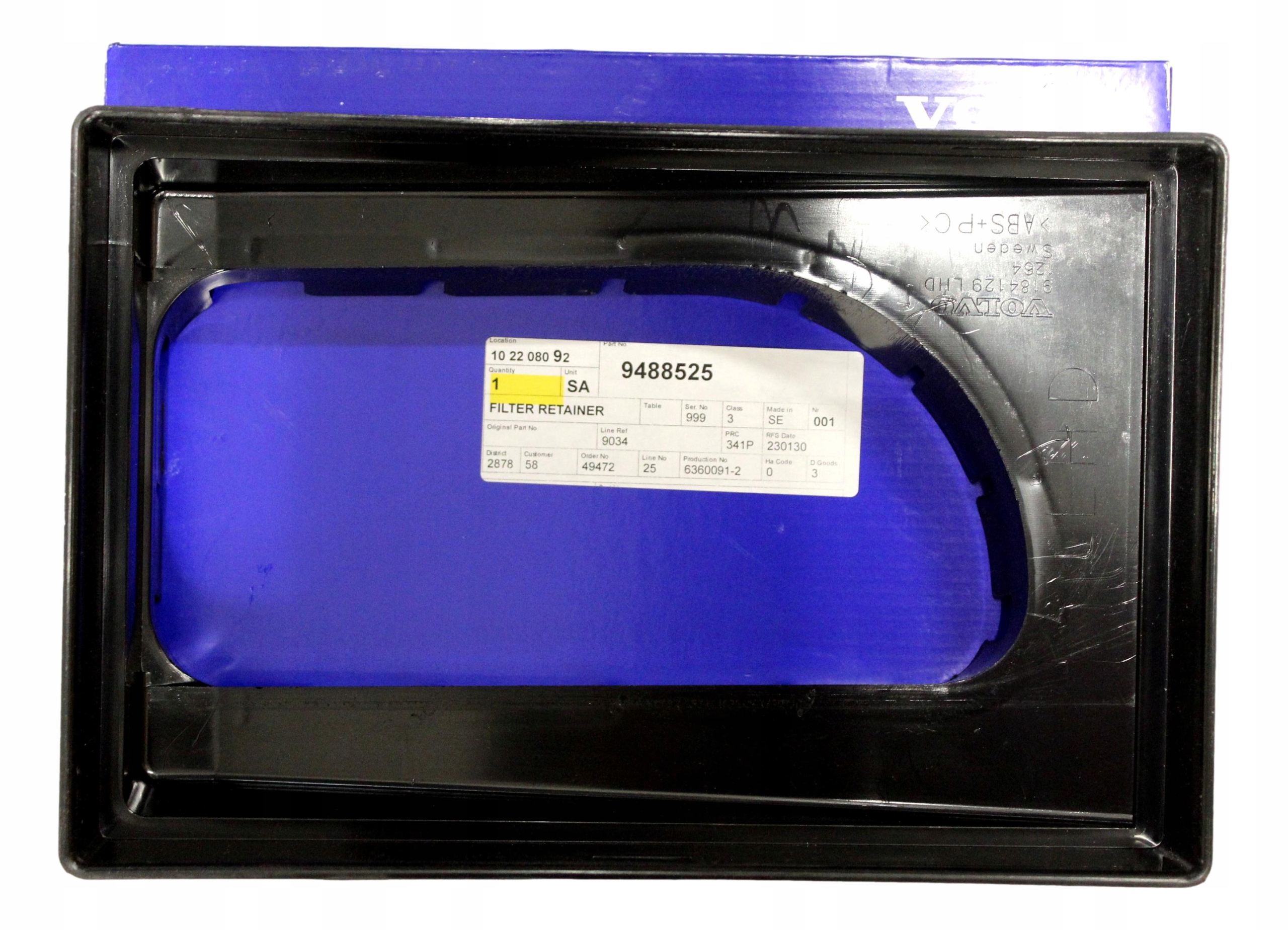 VOLVO 850 C70 S70 obudowa filtra kabinowego OE 948 za 181.99PLN z ...