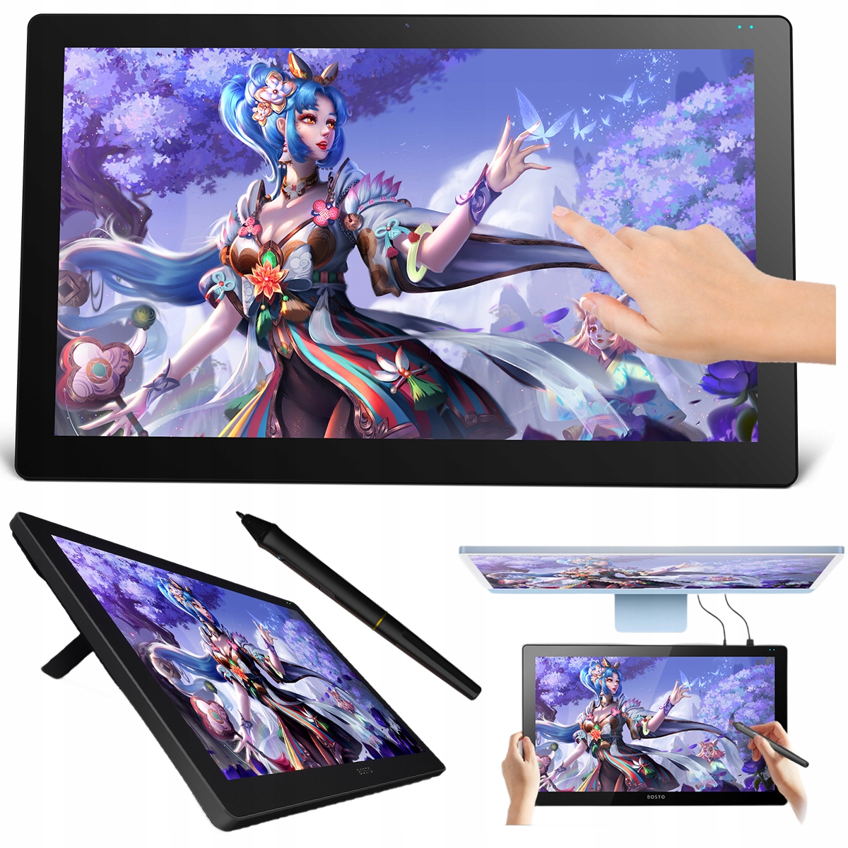 Tablet graficzny BOSTO X7 TOUCH - Sklep, Opinie, Cena w Allegro