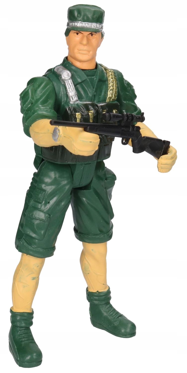 Figurka Żołnierz 20Cm Zabawka Wojsko • Cena, Opinie - Allegro