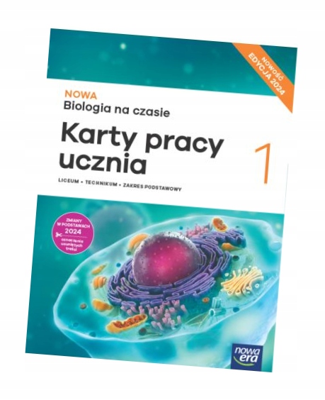 NOWA Biologia na czasie 1 LO Karty pracy Podst NOWA ERA Edycja 2024 Barbara Januszewska-Hasiec ...