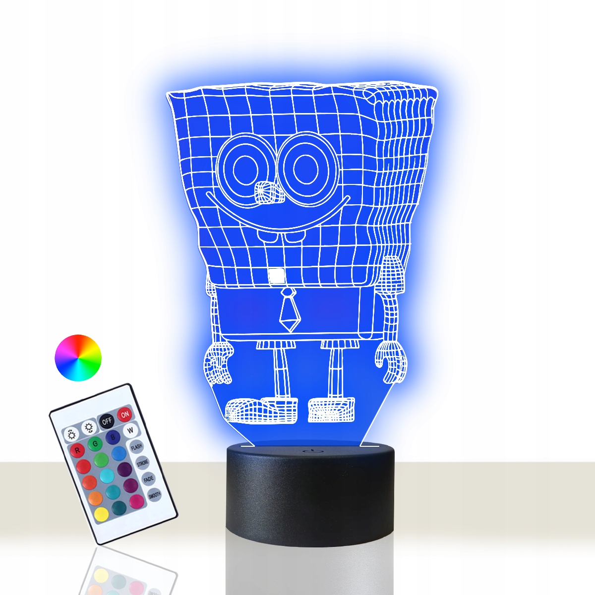LAMPKA NOCNA SPONGEBOB 3D LED USB PREZENT (5903457001963) • Cena ...