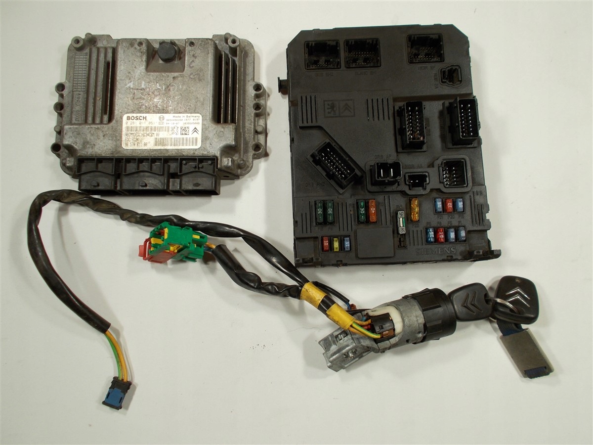 ZESTAW STARTOWY CITROEN C2 C3 1.4 HDI 0281011861 za z Ostrowiec ...