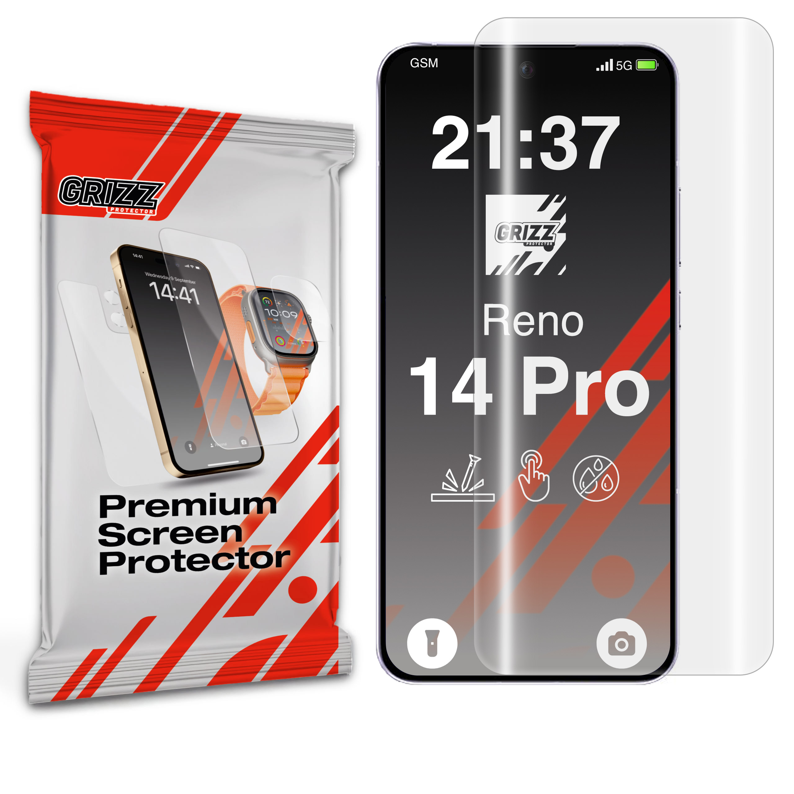 Hydrogelová ochranná fólie pro Oppo Reno14 Pro, (5906146486676) • Ceny ...