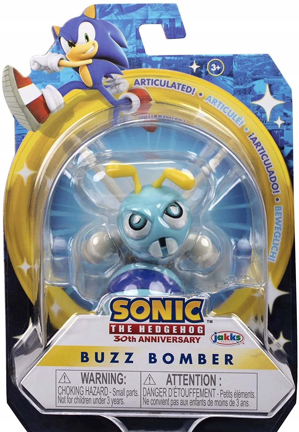 Sega Sonic Buzz Bomber Figurka Jakks Pacific 6cm 11873925848 - Allegro.pl
