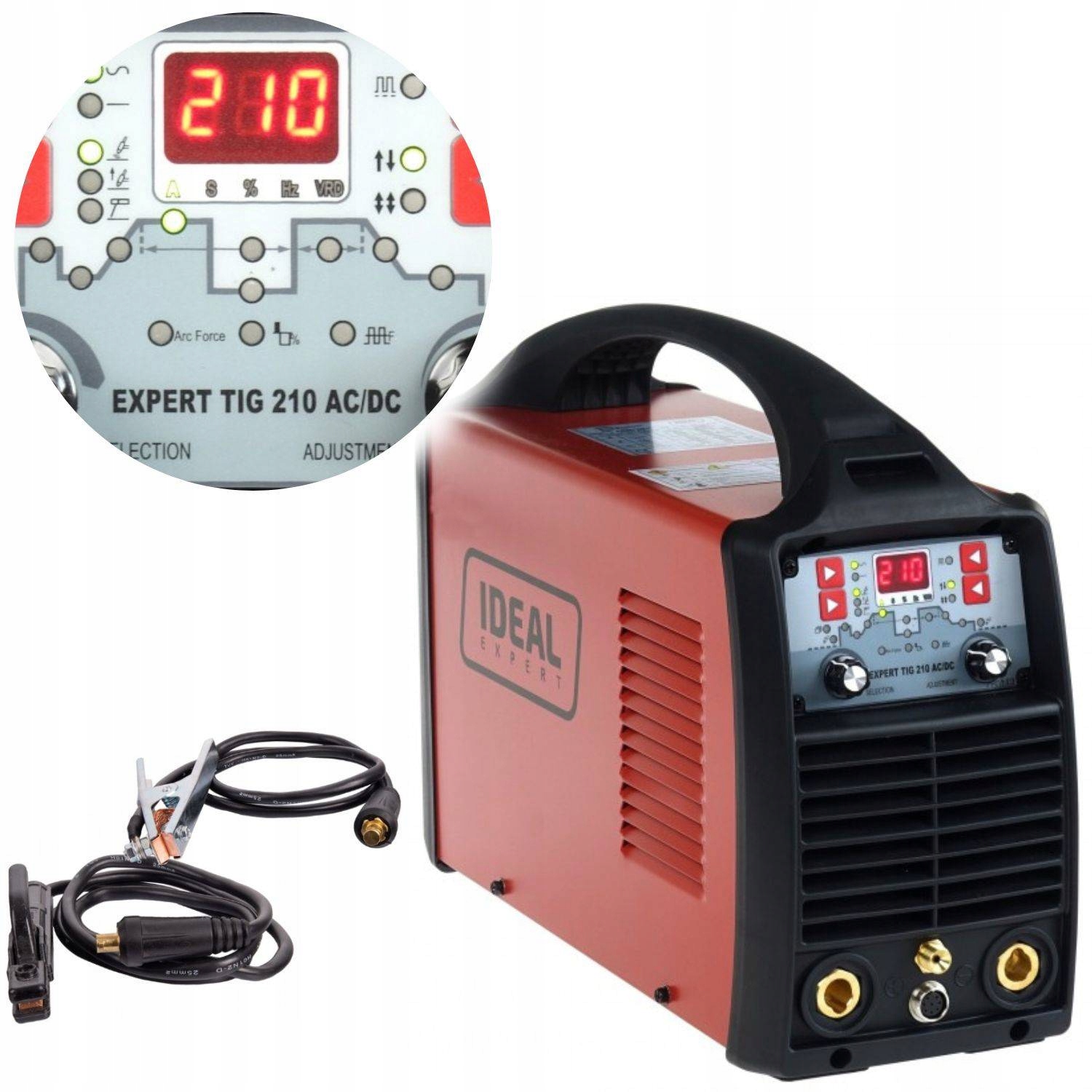 Spawarka EXPERT TIG 210 AC/DC PULS IDEAL ALUMINIUM • Cena, Opinie ...