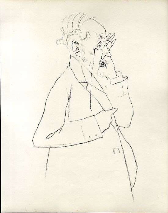 Kazimierz Sichulski: Tadeusz Rutowski 1852-1918, autolitografia 1910 ...