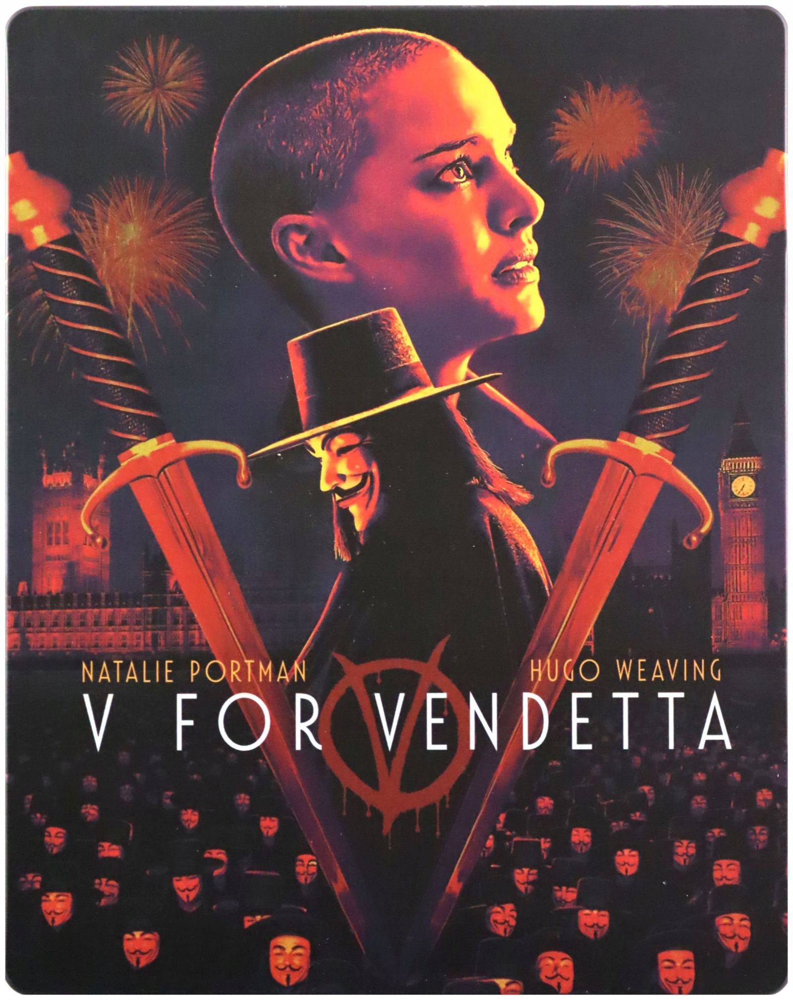 V FOR VENDETTA (STEELBOOK) (BLU-RAY 4K)+(BLU-RAY) 12683319507 - Sklepy ...