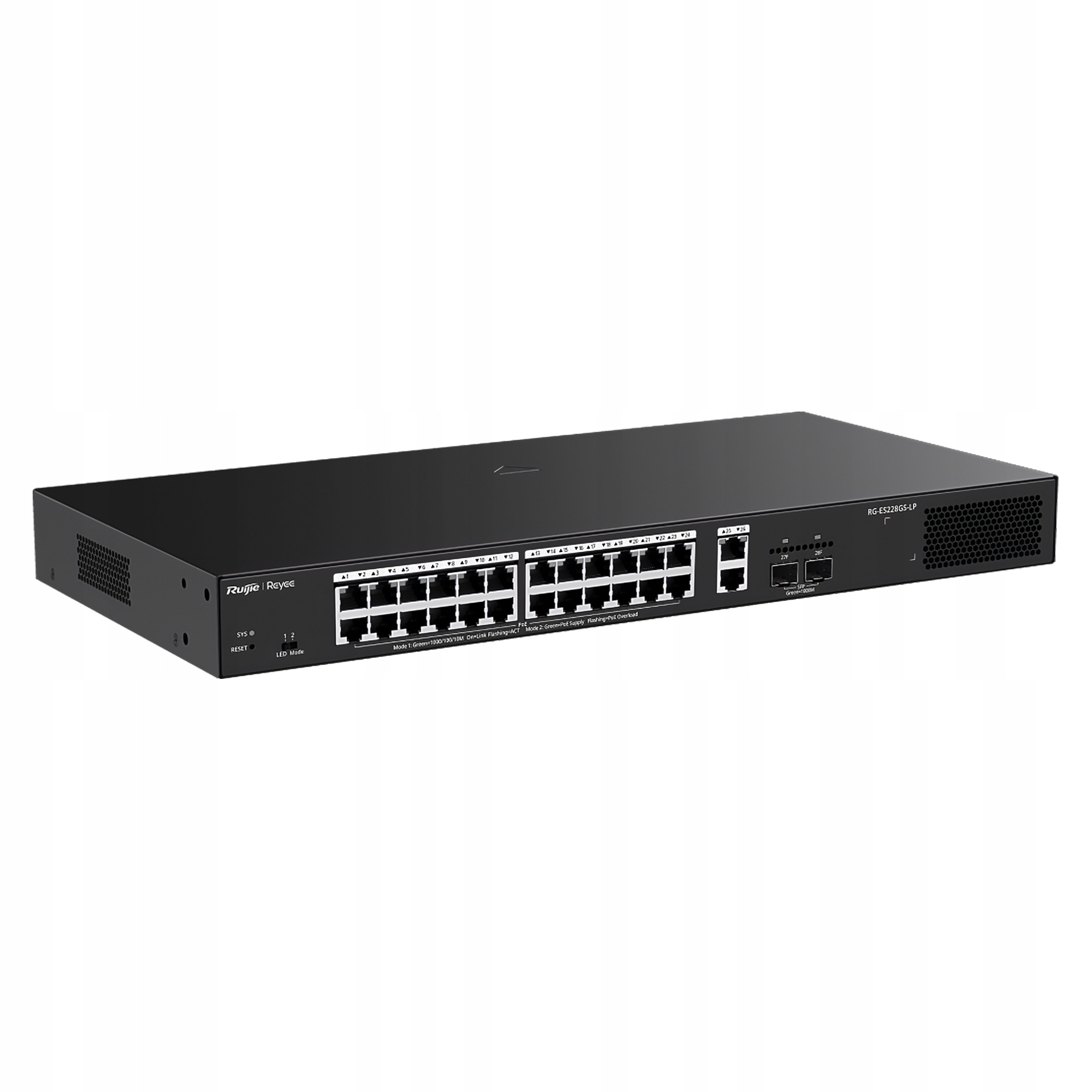 SWITCH POE RG-ES228GS-LP 24-PORT SFP REYEE, (6976915002818) • Ceny ...