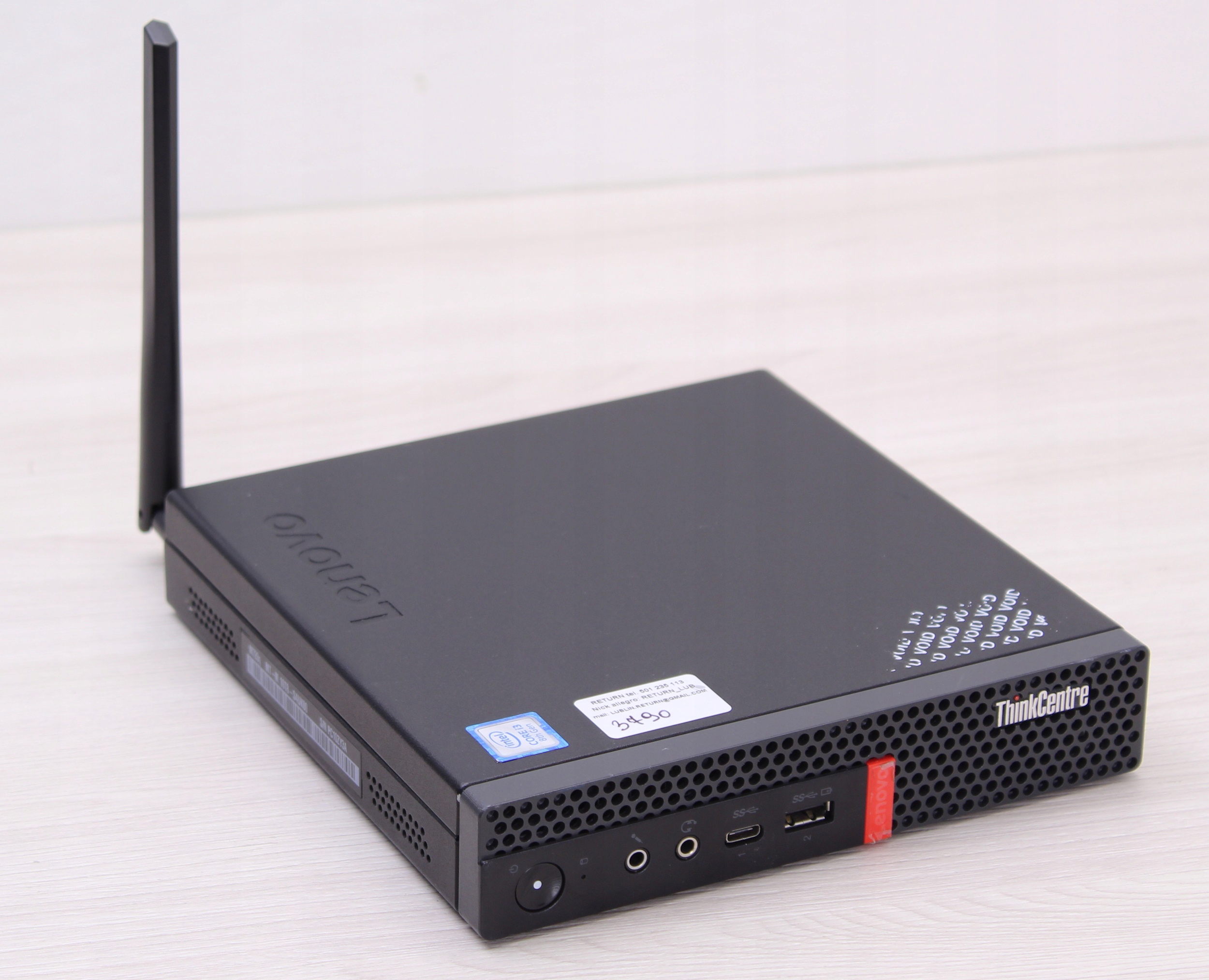 Lenovo ThinkCentre M720Q i3-8100T 8GB RAM 1TB SSD HDMI WiFi GW12 KL.A ...