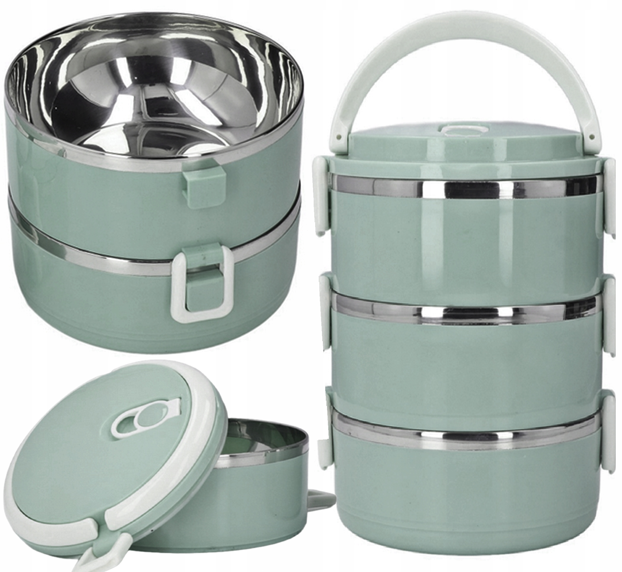 TERMOS OBIADOWY POJEMNIK NA ŻYWNOŚĆ LUNCH BOX 2.1L - TERMOS OBJADOWY ...