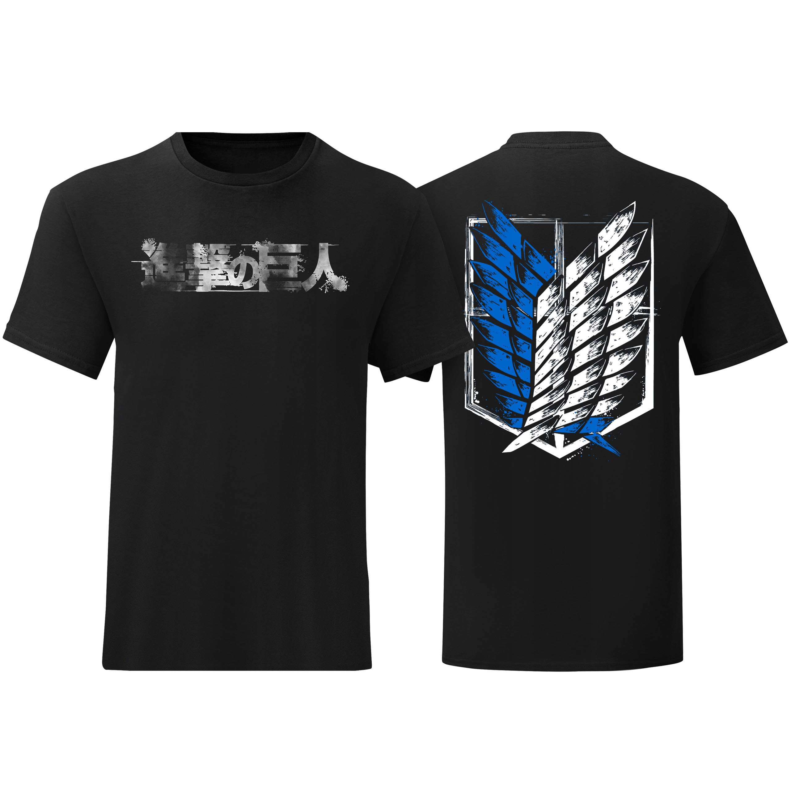 KOSZULKA MĘSKA ATTACK ON TITAN ATAK TYTANÓW ROZM S • Cena, Opinie - Allegro