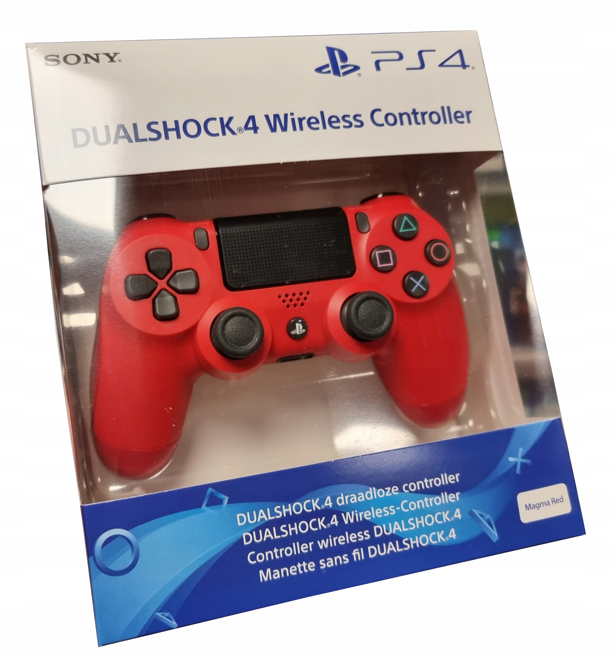 NOWY 100% ORYGINALNY PAD PS4 DUALSHOCK 4 V2 MAGMA RED CZERWONY - Sklep, Opinie, Cena w Allegro