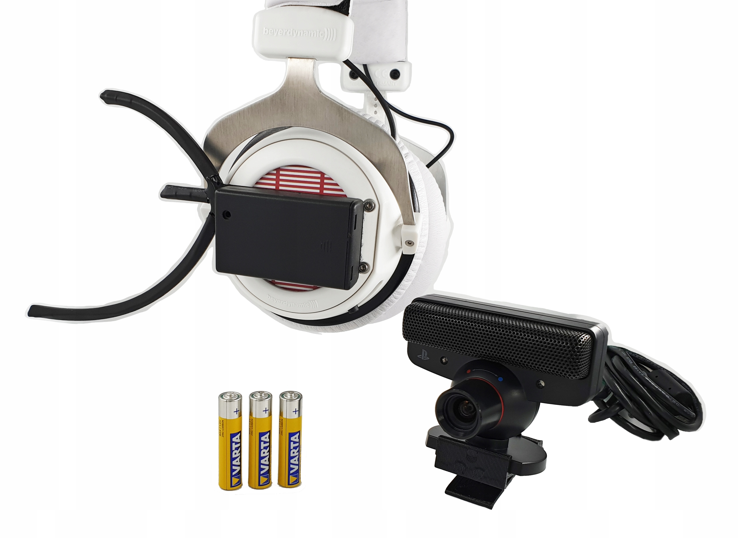 IR vysílač pro sledování pohybu hlavy FTrack černý - Allegro