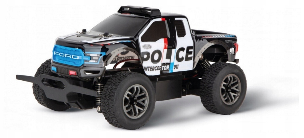 Carrera RC - Ford F-150 Raptor Policja 1:18 2.4GHz 182024 ...