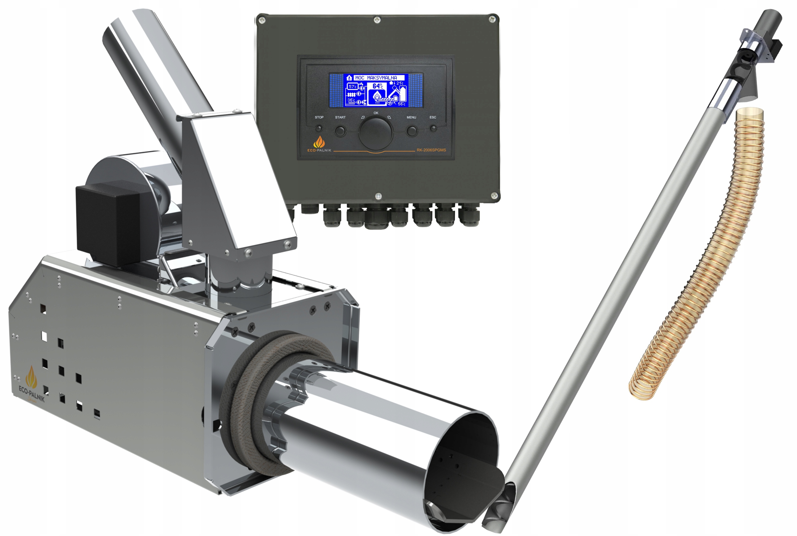 Palnik Eko na pellet do pieca węglowego Eco-Palnik VIP-R 16kW • Cena ...