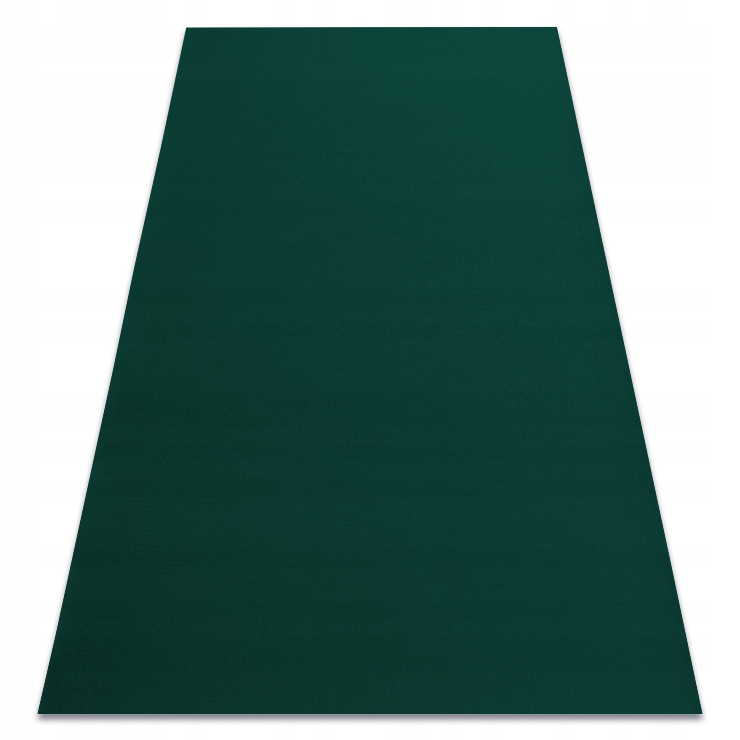 PODGUMOWANY DYWAN GŁADKI JEDNOLITY 130x200 butelkowa zieleń 184447 ...