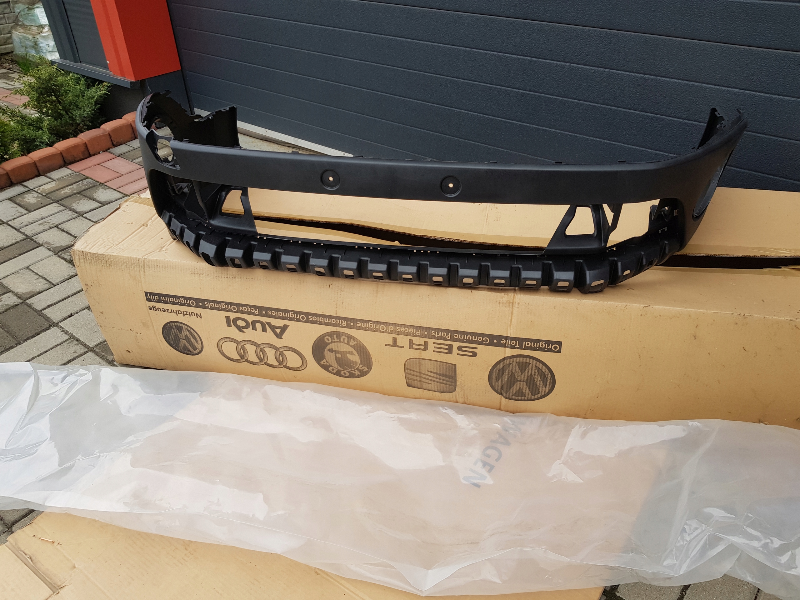 ZDERZAK PRZÓD PRZEDNI SPOJLER DOKŁADKA VW POLO 6R0 za 600.00PLN z ...