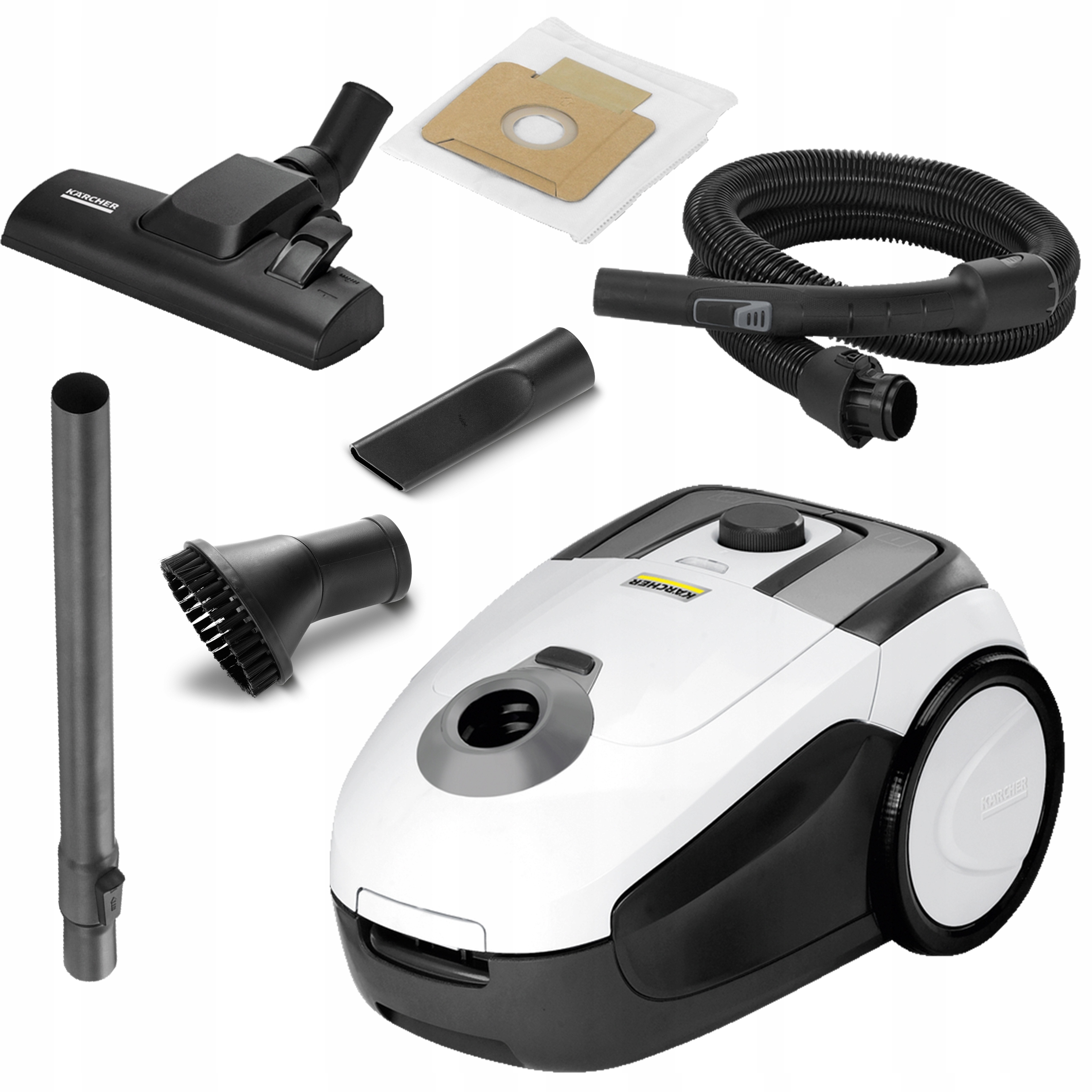 Odkurzacz workowy Kärcher Premium White 1.198-115.0 - Sklep, Opinie, Cena w Allegro