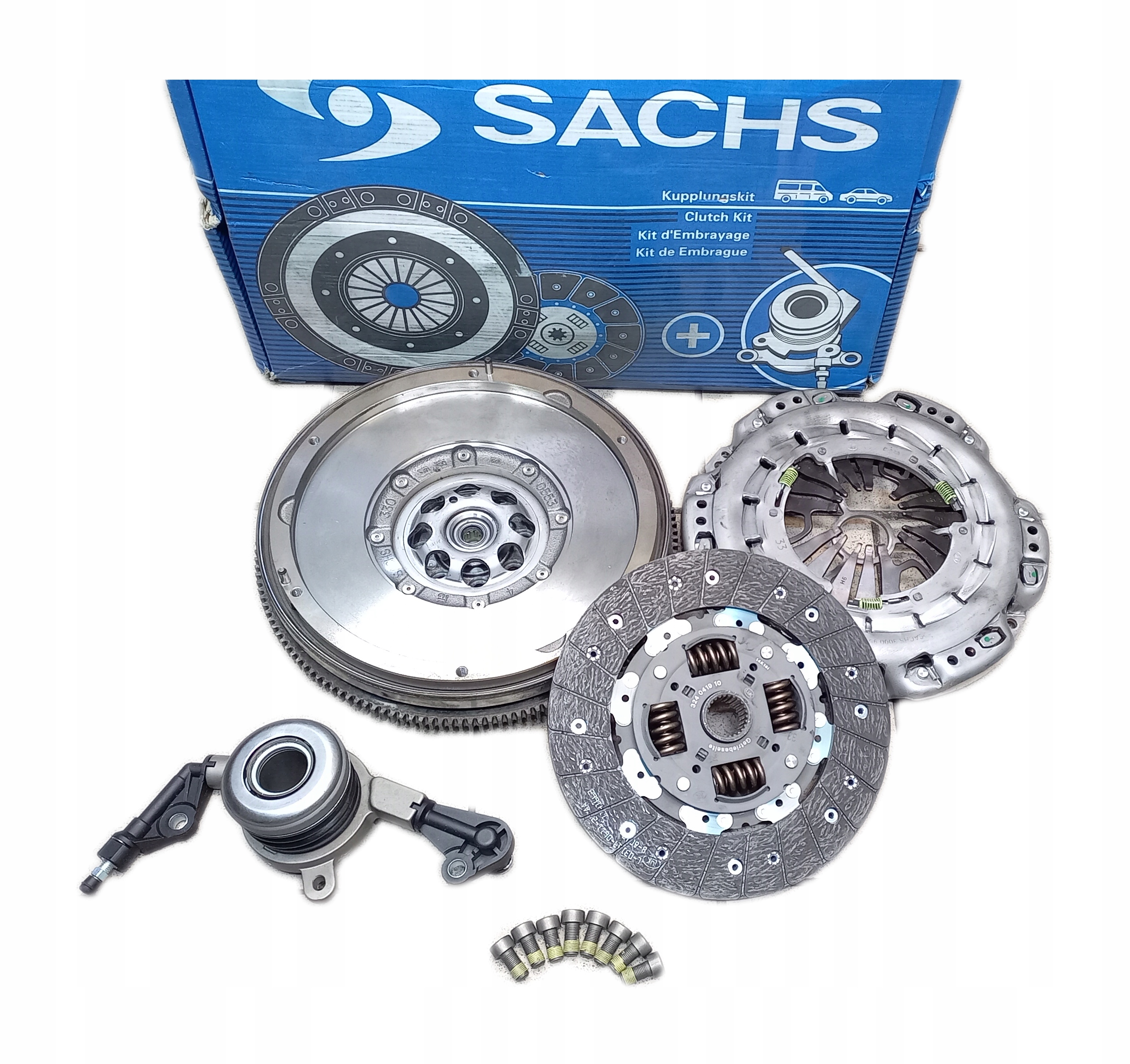 ZESTAW SPRZĘGŁO KPL + KOŁO DWUMASOWE SACHS MERCEDES SPRINTER B906 2006 ...