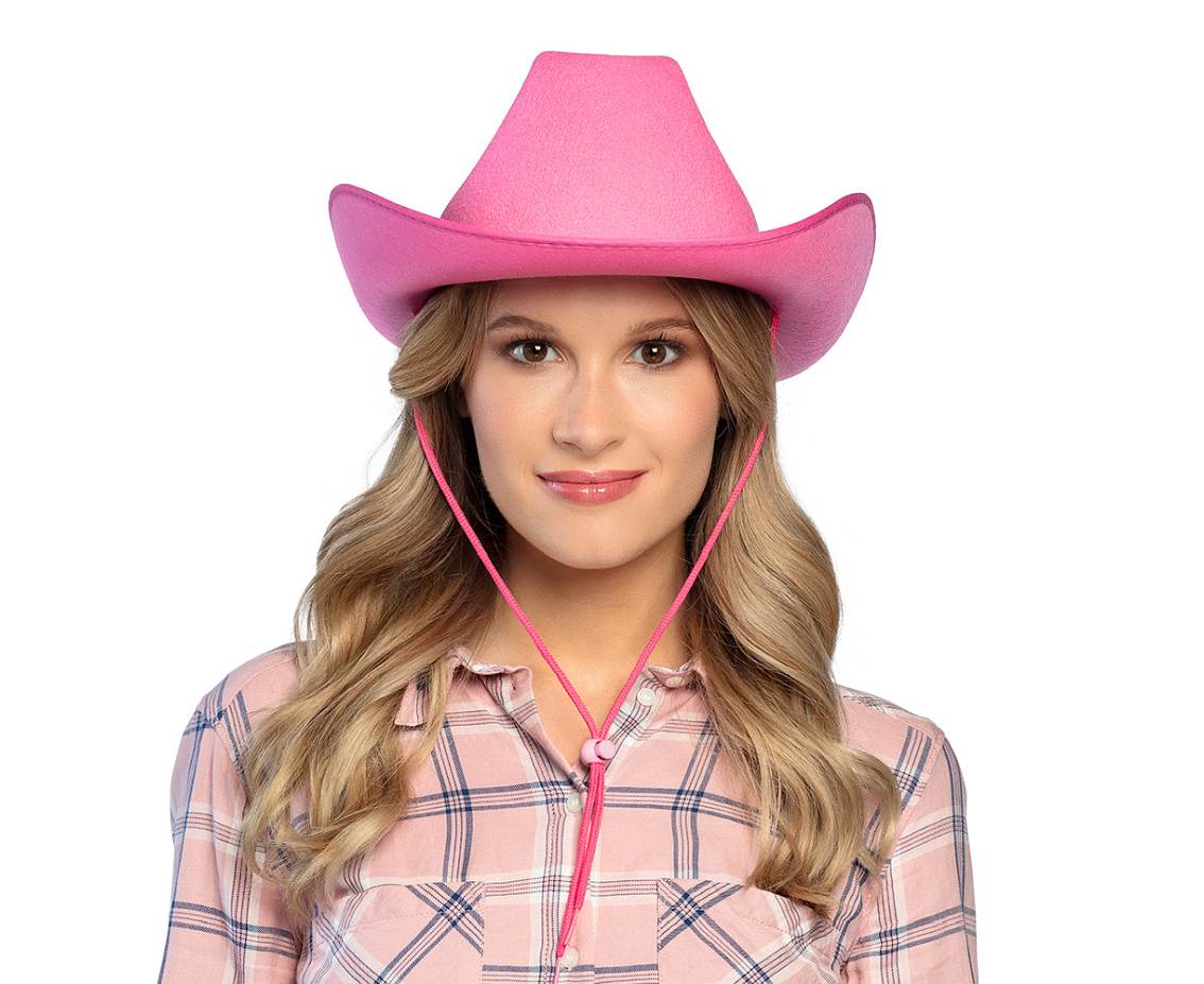 Kapelusz Kowbojski różowy Przebranie Kowboj • Cena, Opinie - Allegro