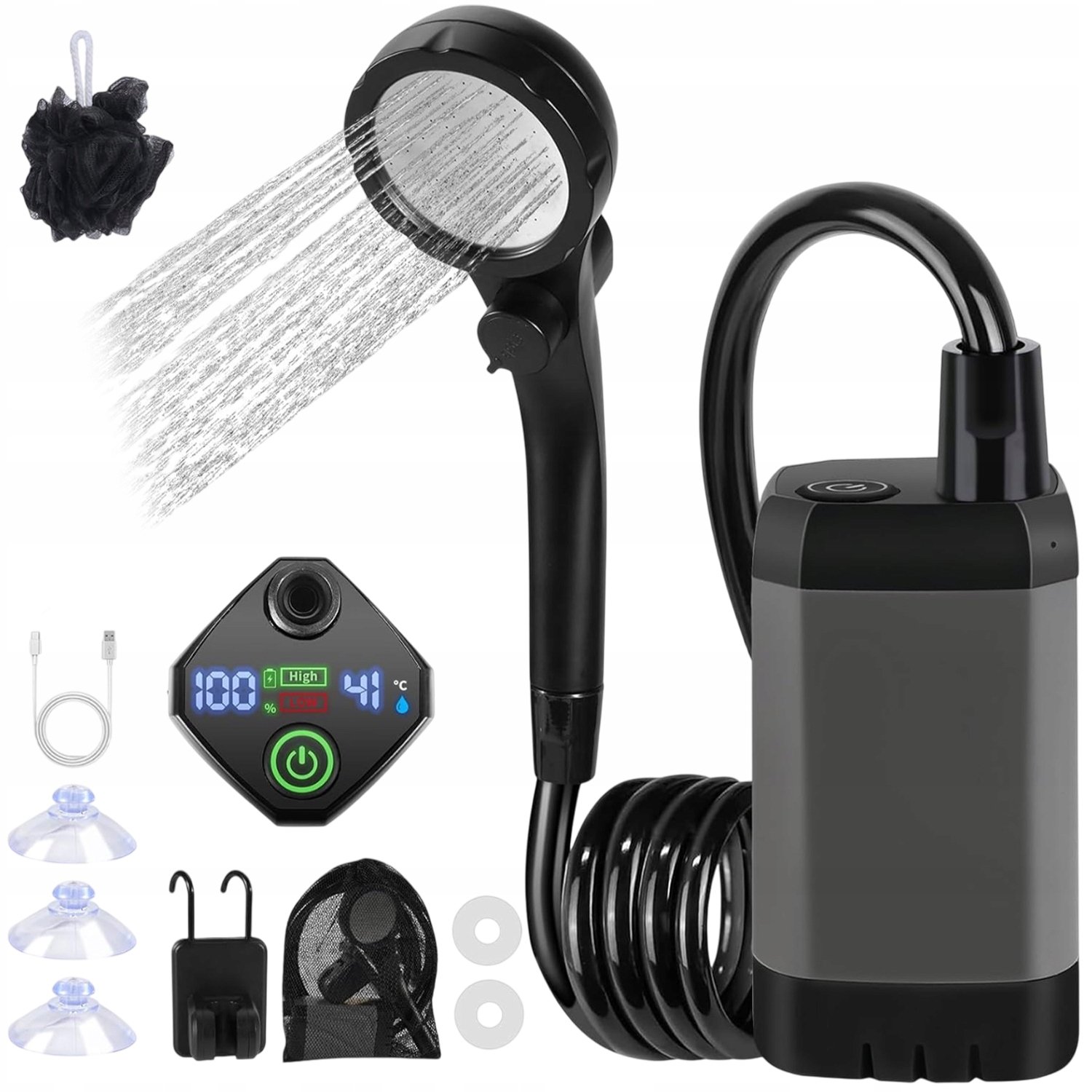 Kempingova Sprcha Aku - Nízká cena na Allegro