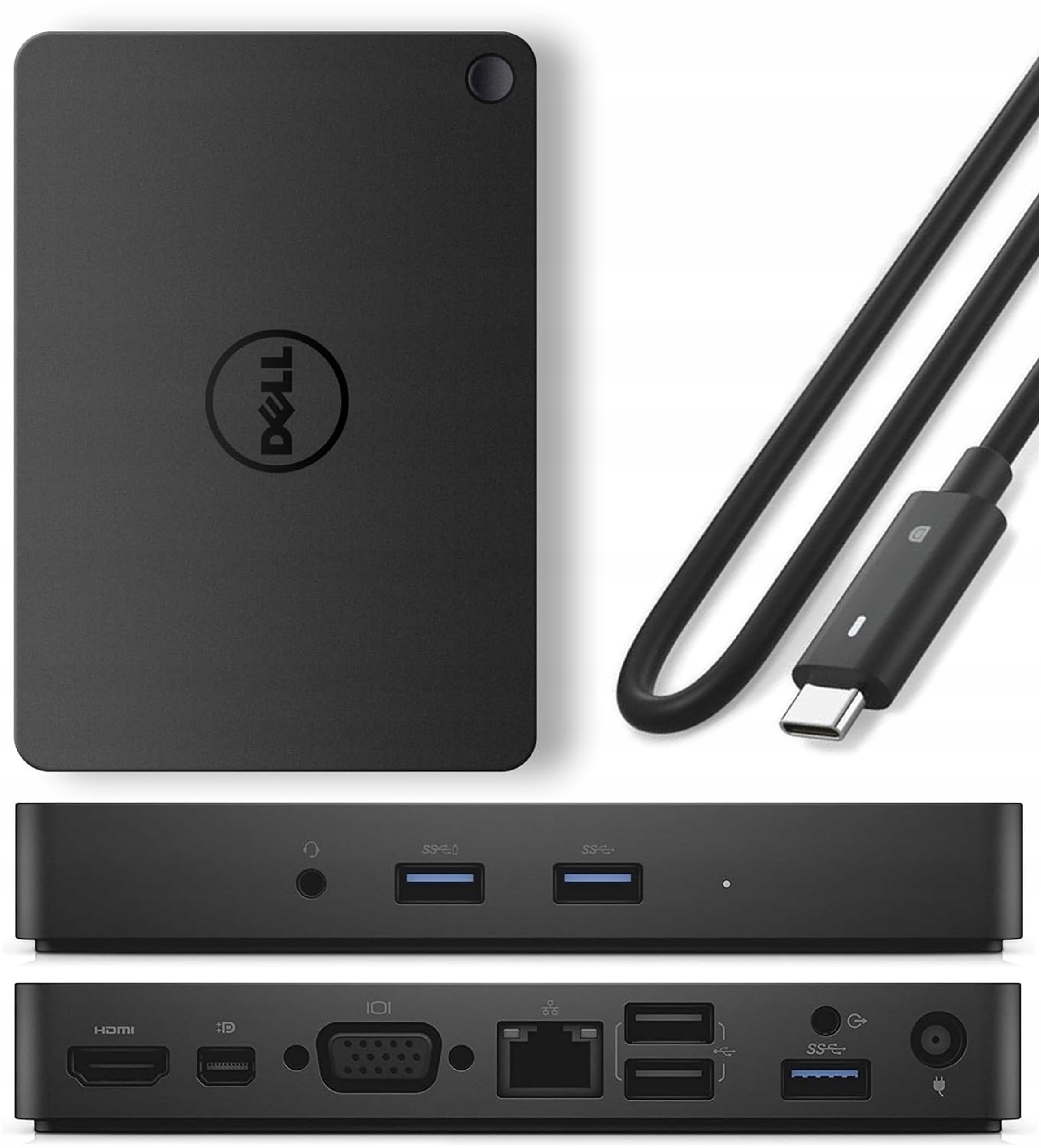 Stacja dokująca Dell Dock WD-15 USB-C docking station RJ-45 HDMI VGA ...