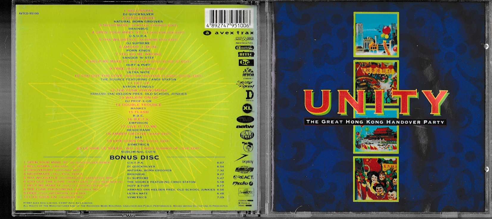 Unity The Great Hong Kong Handover Party Różni wykonawcy CD • Cena ...