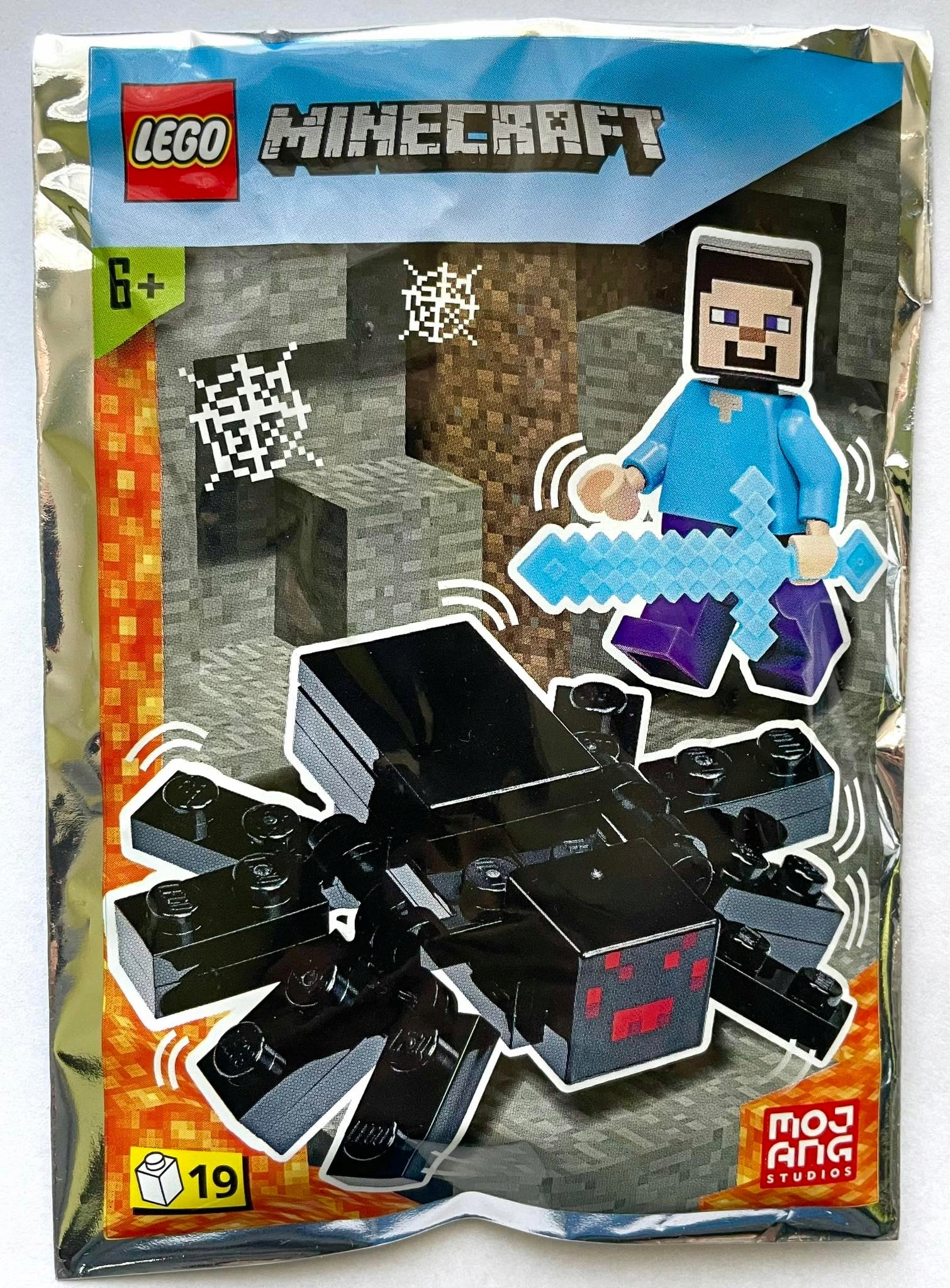 LEGO Minecraft Steve i pająk 662207 • Cena, Opinie - Allegro