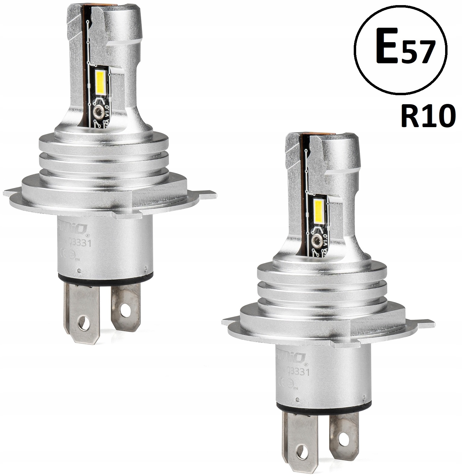 Żarówki LED H4 12V CSP 6500K MOCNE HOMOLOGACJa E57 5903293033319 za 189.00PLN z Białystok ...