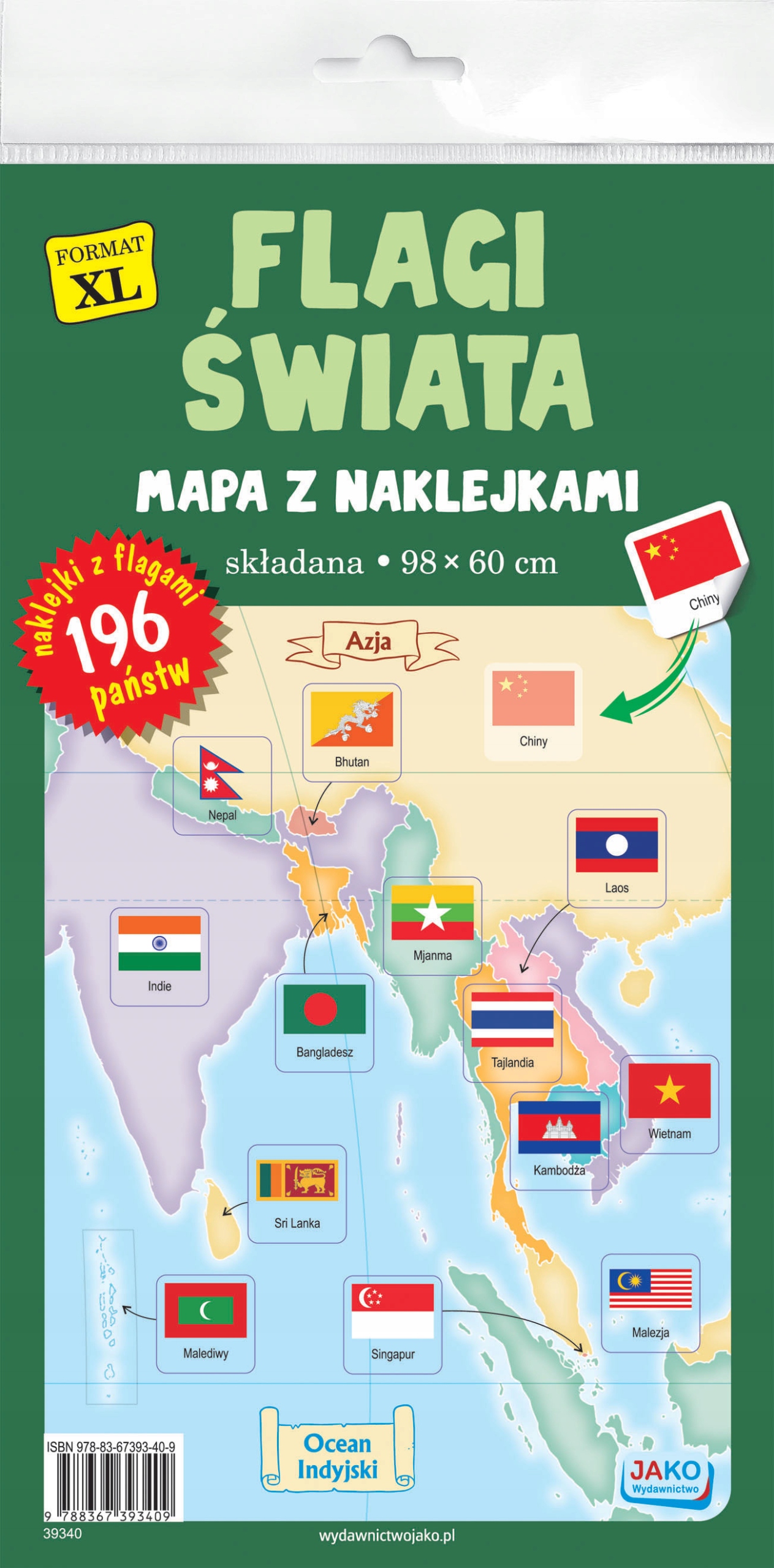 Wyklejanki Świata Flagi - Niska cena na Allegro