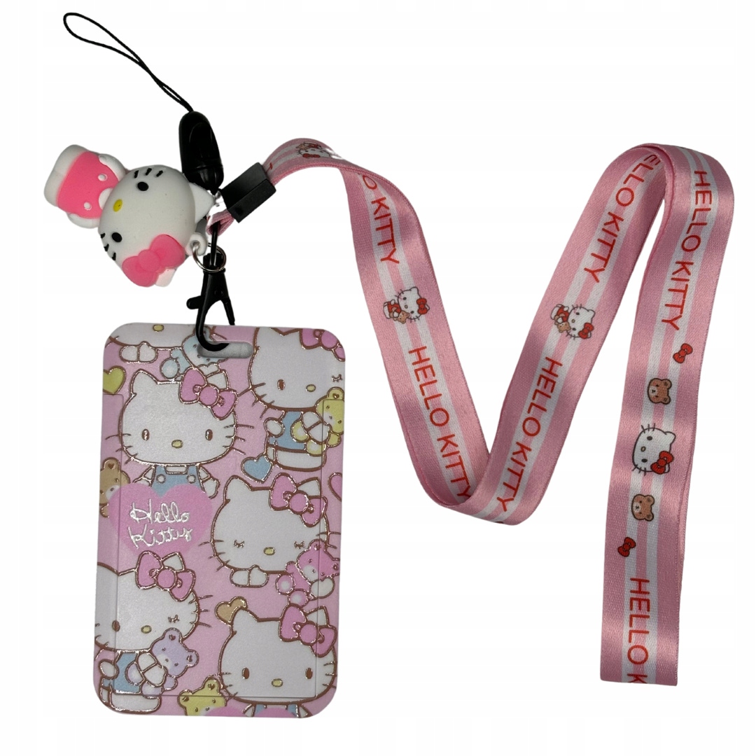 Identifikátor karty na dokumentový držák růží Hlava Hello Kitty ...