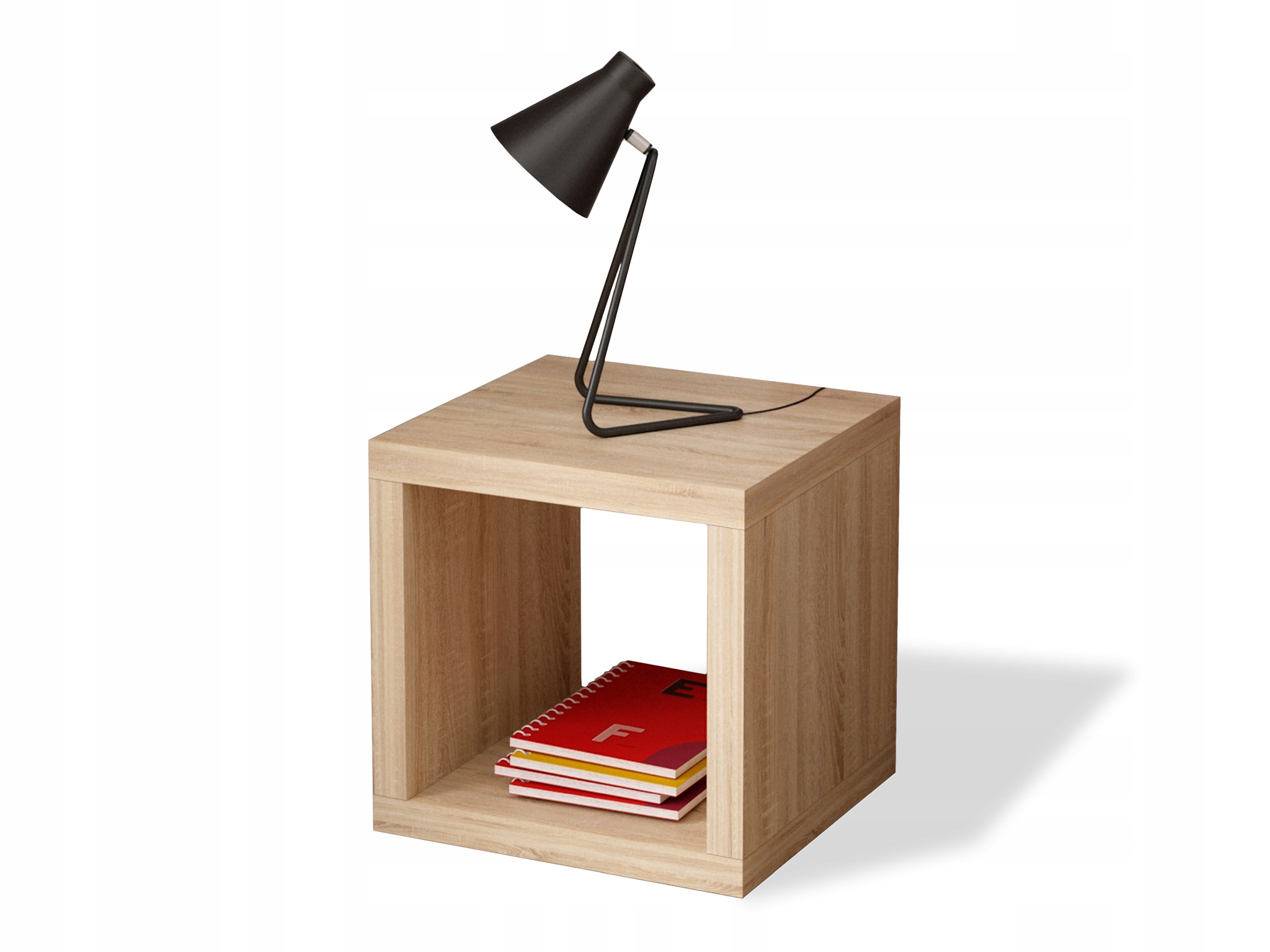 BOFLEX 1x1 Dąb Sonoma | REGAŁ MODUŁOWY OTWARTY KOMOROWY SZAFKA KALLAX ...