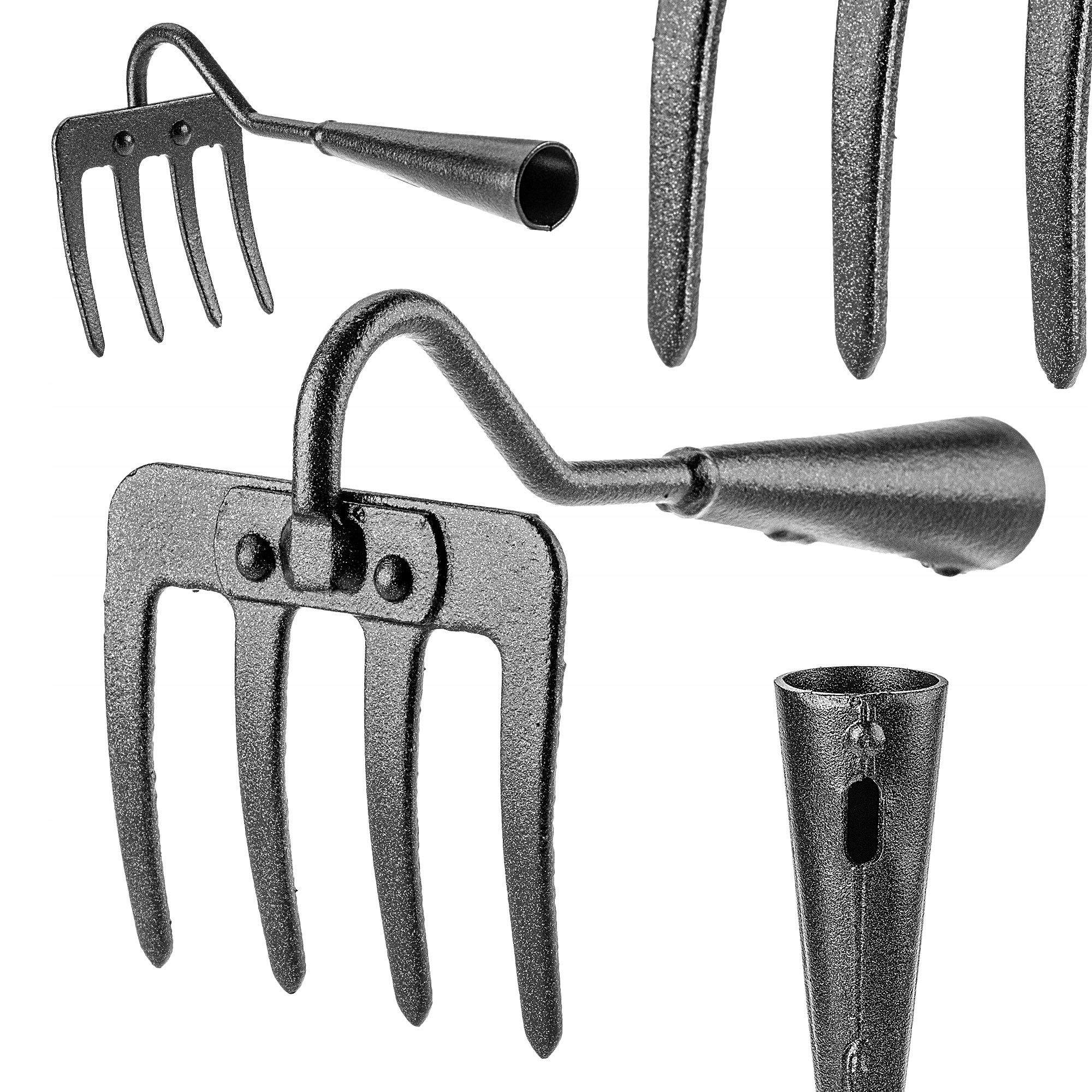 HRÁBĚ NA ZAHRADNÍ PROVZDUŠŇOVÁNÍ 3ZUBOVÝ OCELOVÝ ZAHRADNÍ KYPŘIČ MALÝ ...