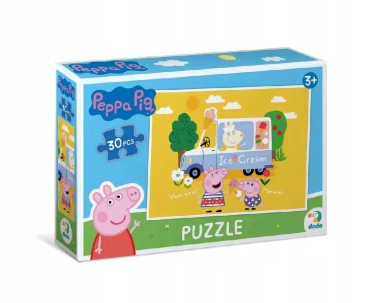 Puzzle 30 Peppa Pig • Cena, Opinie - Allegro