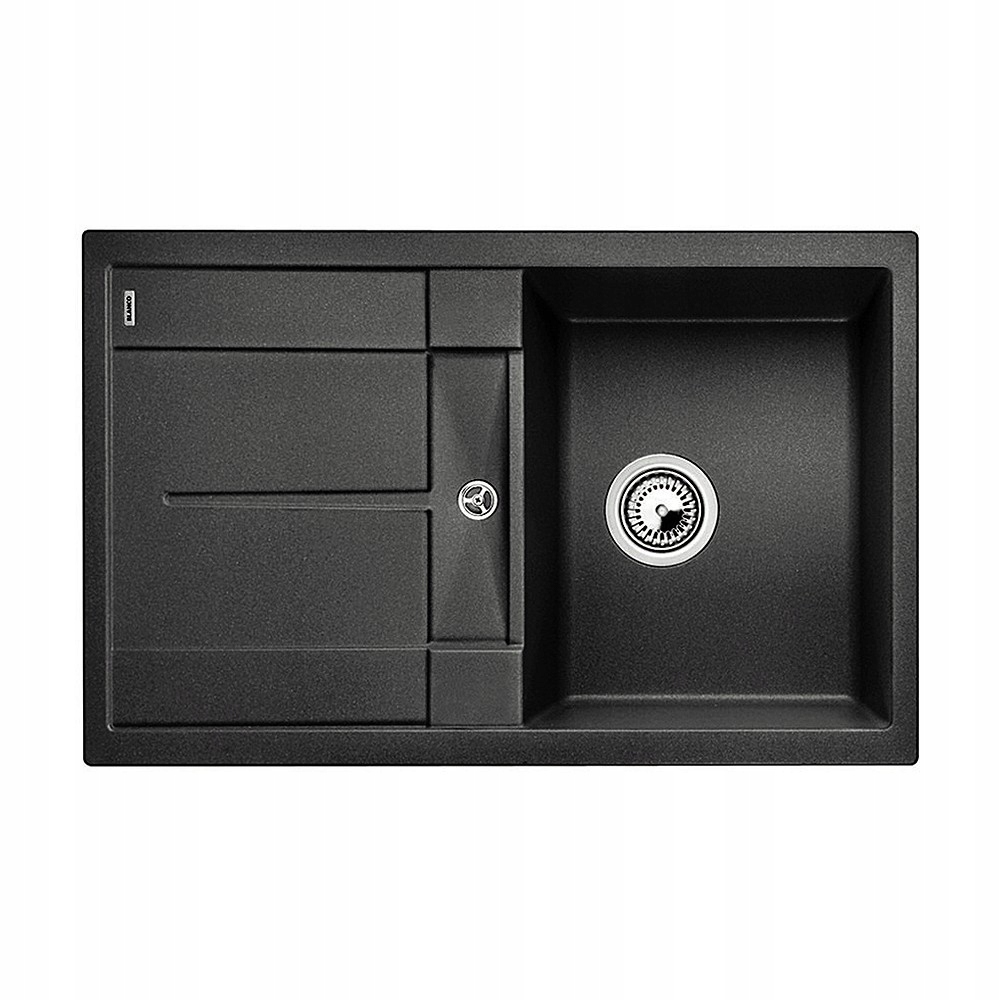 Jednokomorový dřez Blanco METRA granit černý - Allegro