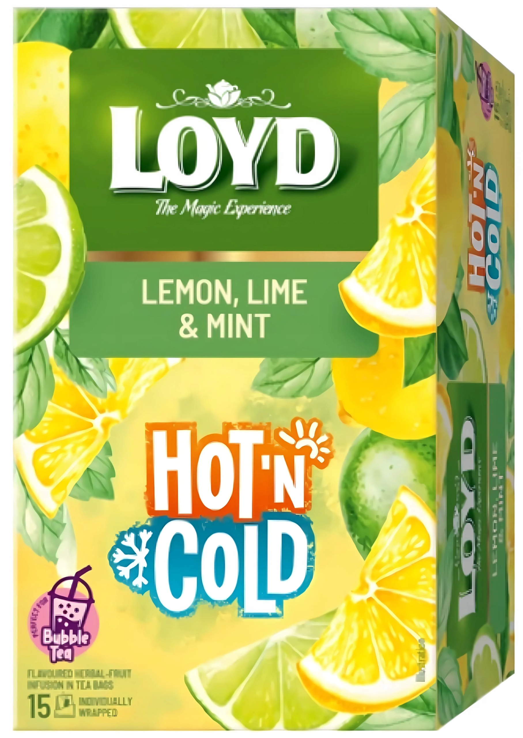 Gyors gyümölcstea Loyd Citrom-Lime Hidegen-Melegen Hot'N Cold 30g ...