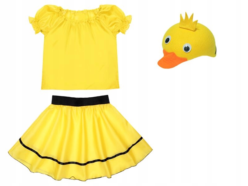 Spódniczka Żółta 140 - Kostiumy dla dzieci - Allegro.pl