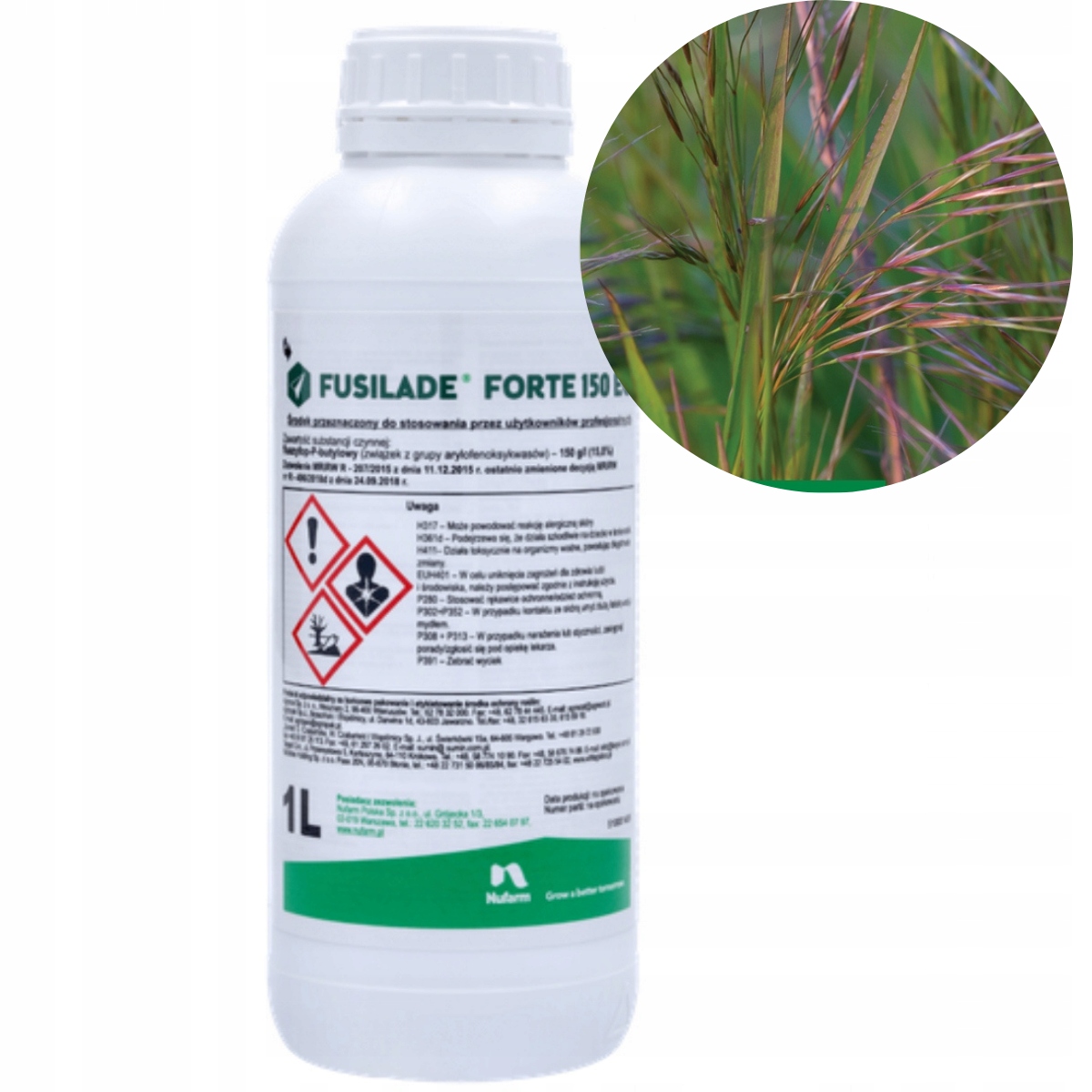FUSILADE FORTE 150EC 1L CHWASTNICA PERZ MIOTŁA ŚRODEK CHWASTOBÓJCZY ...