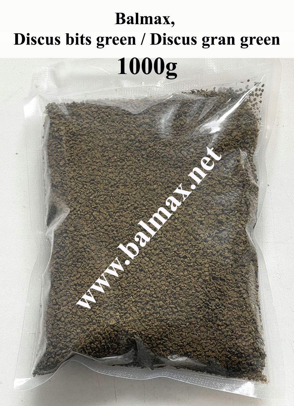 Balmax, Discus bits/gran green, discus gran, Paletki, pokarm dla ryb ...