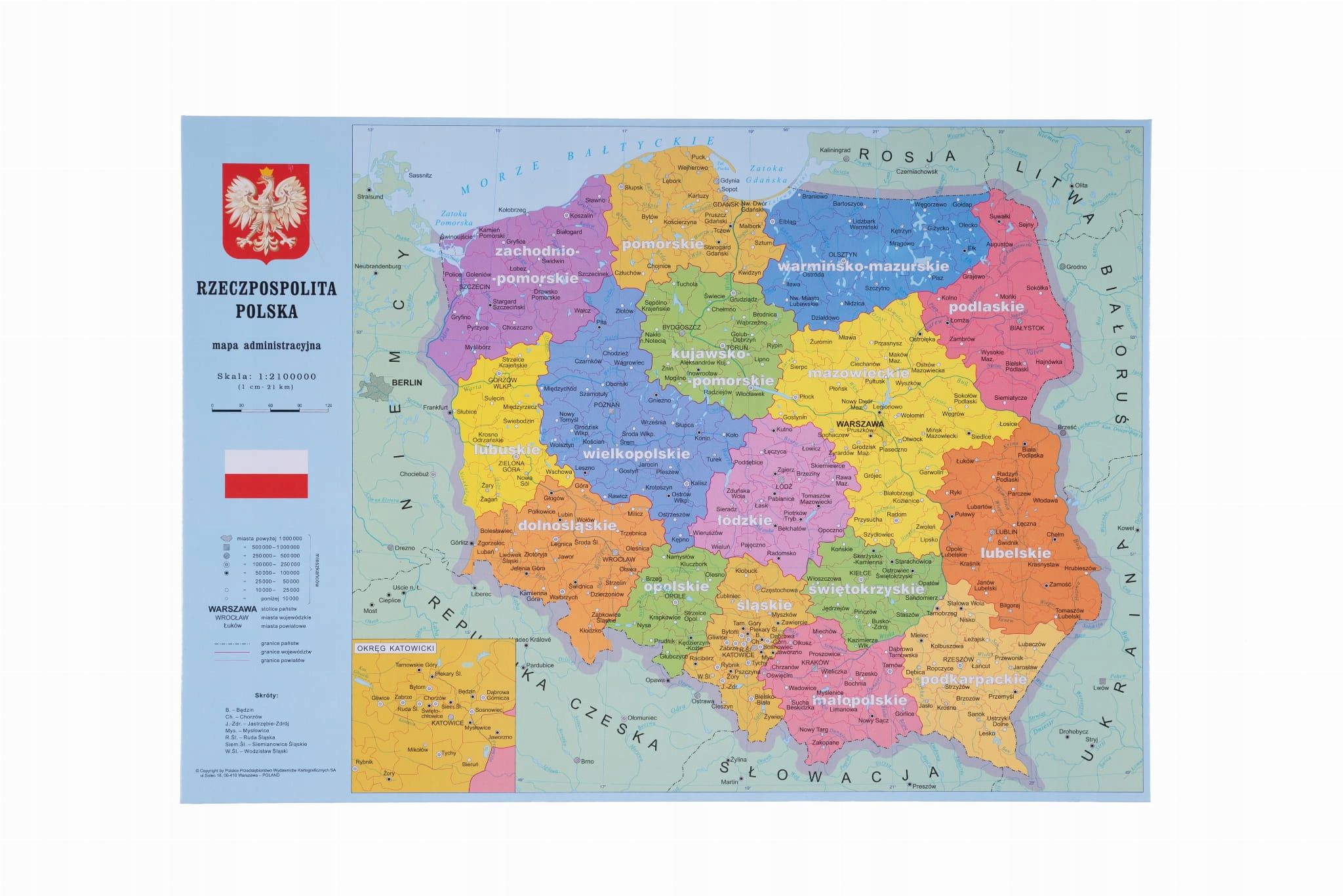 Podkładka na biurko Kreska 47251 mapa Polski 12641471805 - Allegro.pl